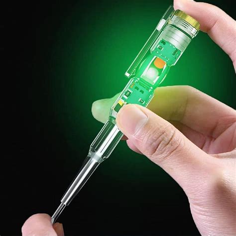 Bykoine High Brightness Intelligent Voltage Tester Pen Multi Function