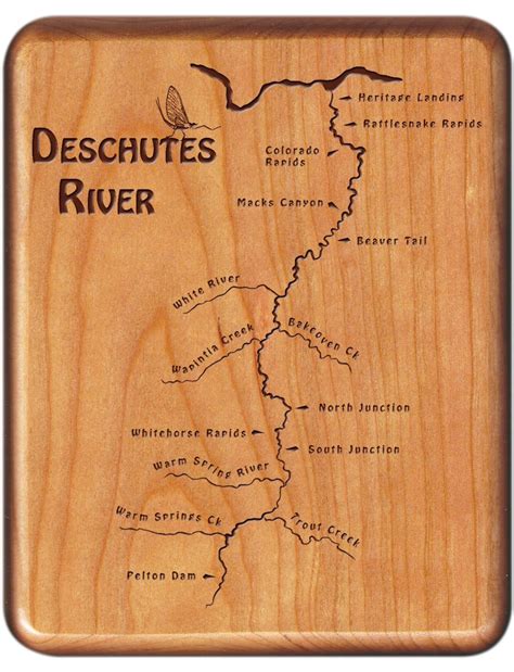 Deschutes River Woods Map At Zoe Lyons Blog