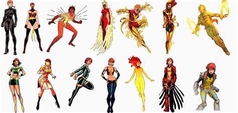 The Comic Book Hero Rachel Greys Phoenixmarvel Girl Costume History