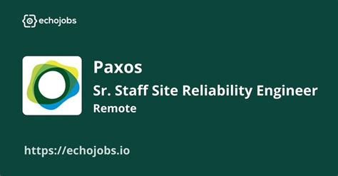 Paxos Is Hiring Sr Staff Site Reliability Engineer Usd 320k 376k Remote Rust Ansible