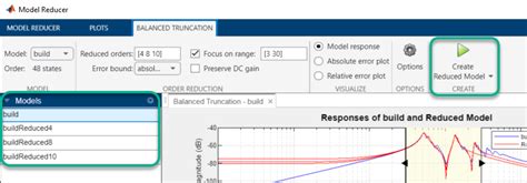 Balanced Truncation Model Reduction Matlab And Simulink