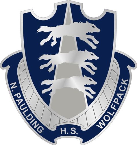 North Paulding High School Dallas Ga Jrotc Emblem Sticker Etsy