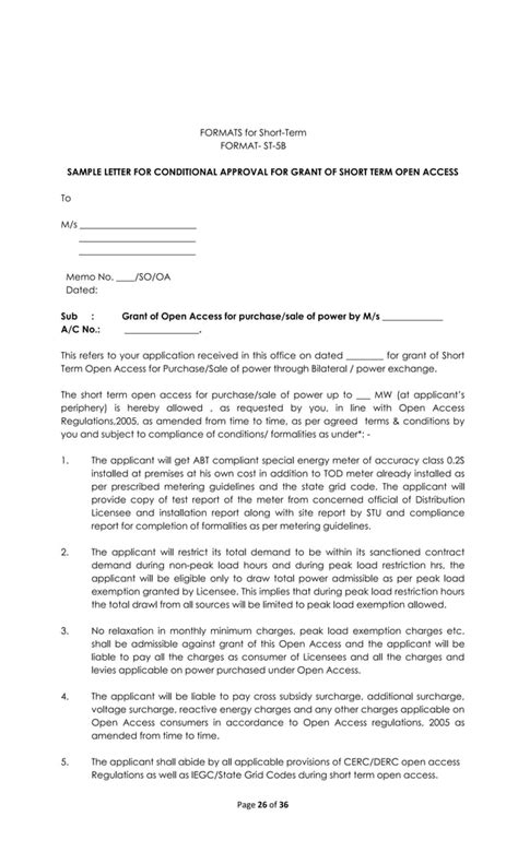 Procedure For Implementation Of Short Term Open Access Stoa Pdf