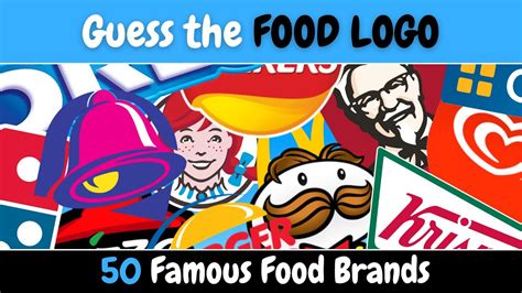 Guess The Food Logo In Seconds Famous Food Brands Logo Quiz