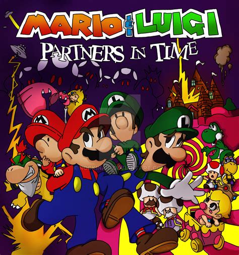 Mario And Luigi Partners In Time Recolor By Rockinair On Deviantart