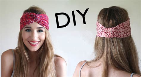 Comment faire un bandeau Diadème Avec ou sans couture Faire des