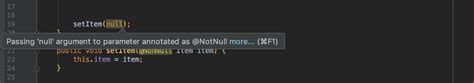 Failing Early For Null Pointer Exception