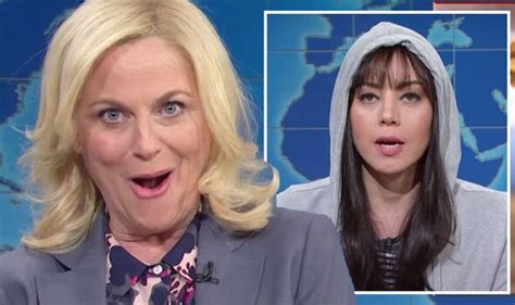 Aubrey Plaza And Amy Poehler Leave Snl Fans ‘in Tears As They Reprise