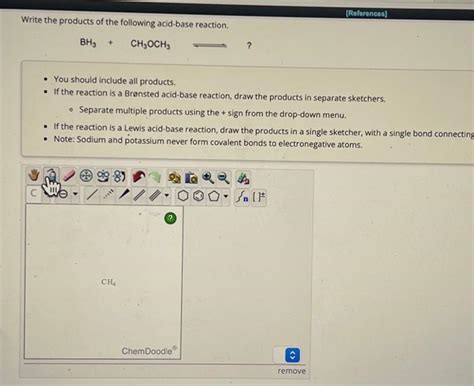 Write The Products Of The Following Acid Base