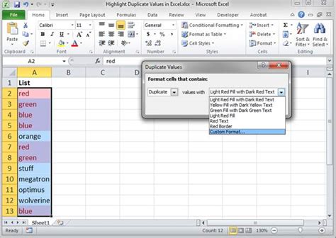 Highlight Duplicate Values In Excel TeachExcel Com