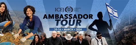 Icej Ambassador Tour March 2024 Icej Usa Branch
