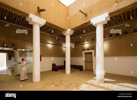 Courtyard Interior The Masmak Fort Historical Center Riyadh Saudi