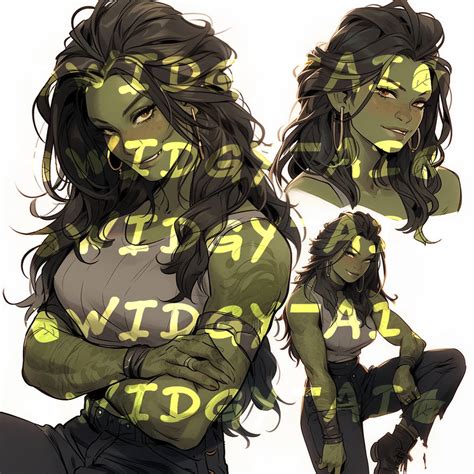 Tattered Tank Orc Ai Adopt 6 Open By Widgy Ai On Deviantart
