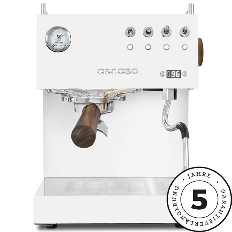 Ascaso Steel Uno PID Espressomaschine weiß Kaffeezentrale