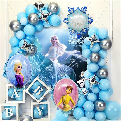 Buy Bestzy Frozen Balloons Garland Arch Kit 45pcs Frozen Birthday