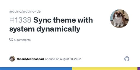 Sync Theme With System Dynamically · Issue 1338 · Arduinoarduino Ide