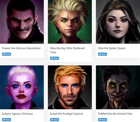 Artificial Intelligence Generated The Faces Of League Of Legends Heroes