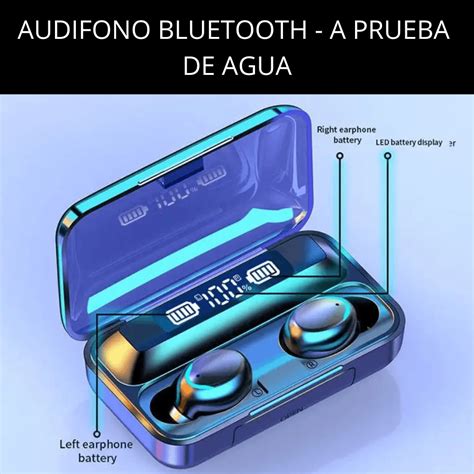 Audífonos Bluetooth F9 5 Negro Waterproof I Oechsle Oechsle