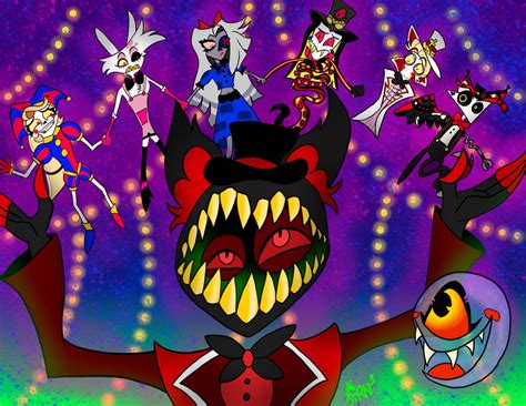 The Hellacious Hazbin Circus By Silverdragonwolf On Deviantart