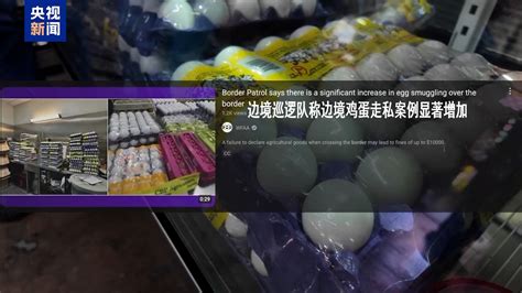 美国人跨境“寻蛋” 美墨边境鸡蛋走私案显著增加 千龙网·中国首都网