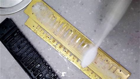 뮤직메카 하모니카수리 트레몰로 하모니카 리드 플레이트 청소 Youtube