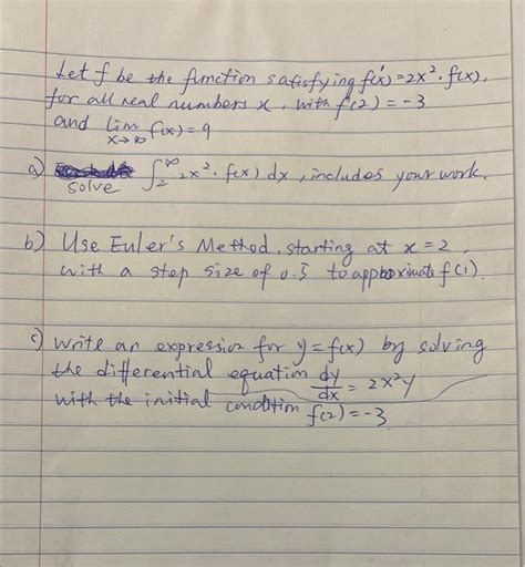 Solved Let F Be The Fimction Safisfying F X X F X For Chegg