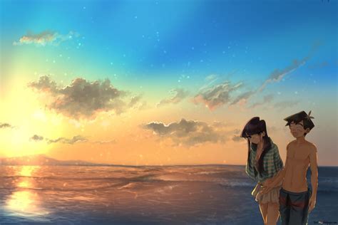 Komi Cant Communicate Shouko Komi And Hitohito Tadano Hd Wallpaper
