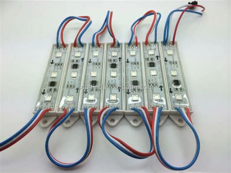 Smart Pixel Rgb Led Rectangle Module 12v 2811 6 Spacing Buy Pixel Rgb Led Module Smart
