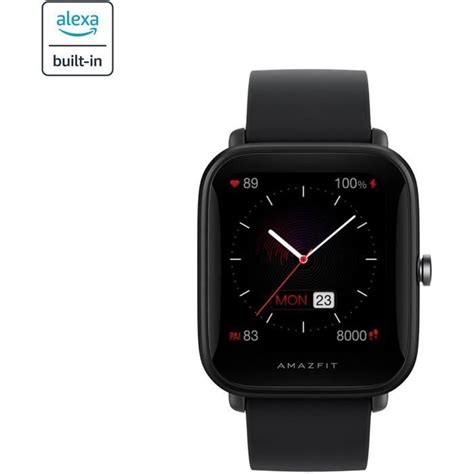 AMAZFIT Bip U Pro Montre connectée Noir Cdiscount Téléphonie