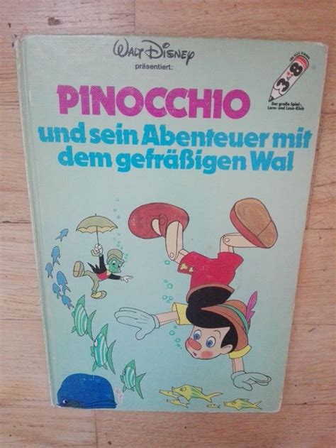 Pinocchio und sein Abenteuer mit dem gefräßigen Wal 1980 Gebraucht