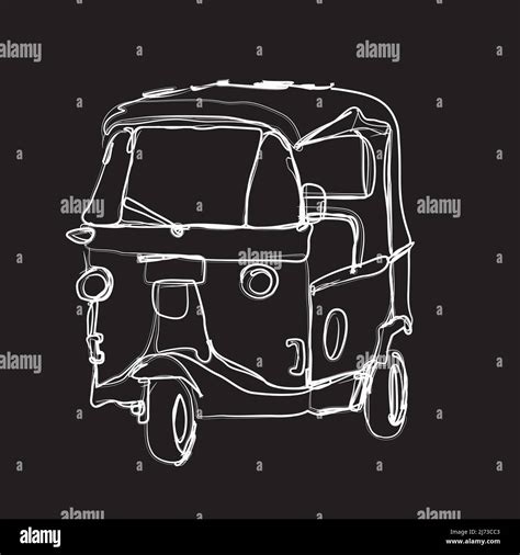 Bajaj Is An Icon Of Public Transportation In The City Of Jakarta Indonesia Bajaj Is A Three