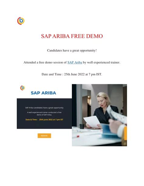 PPT SAP ARIBA FREE DEMO PowerPoint Presentation Free Download ID 11415589