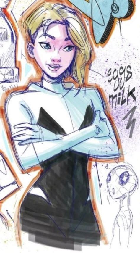 Spider Gwen Drawing Reference