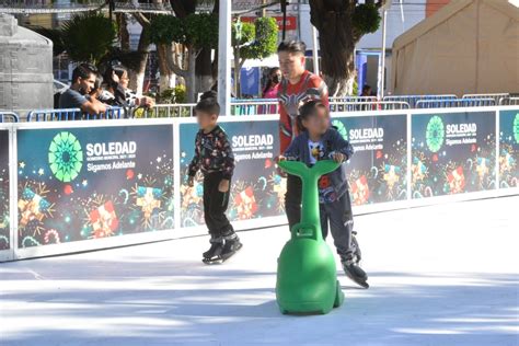INVITAN A SOLEDENSES A VISITAR LA PISTA DE HIELO EN SU ÚLTIMA SEMANA DE
