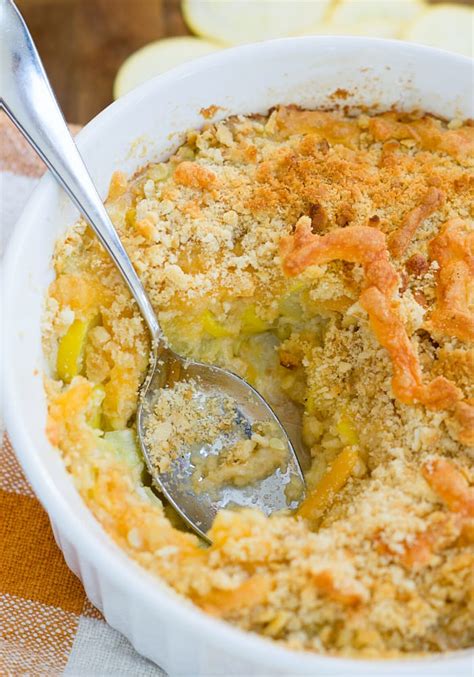 Yellow Squash Casserole Tewscm