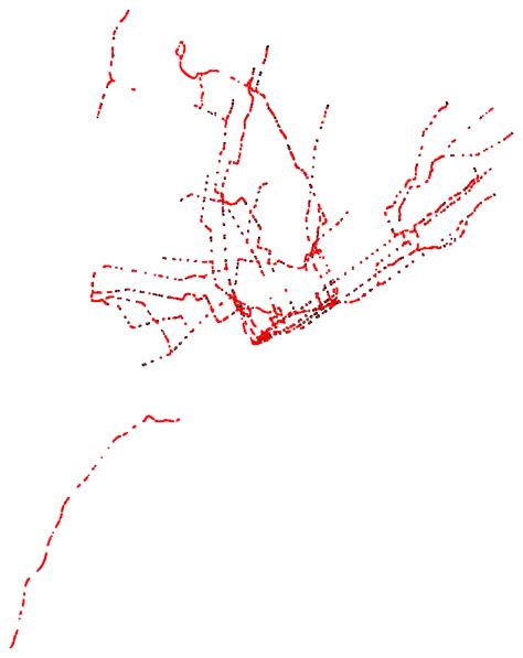Geography Plotting A Latitudelongitude List On Top Of A Gis