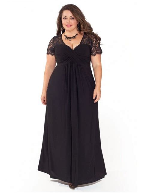 Dresses | Pre-Order: Monica Plus Size Gown in Black (PRE02585/267_43 ...