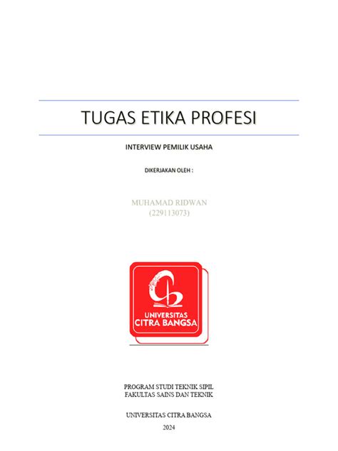 Interview 1 Pdf