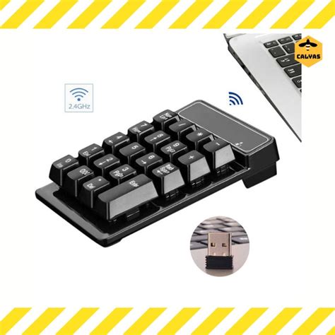 Jual Numeric Keypad Wireless Numpad Number Single Hand Keyboard