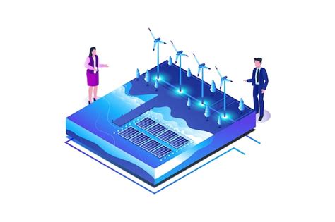 Concepto De Vector Isométrico De Negocios Vector Premium