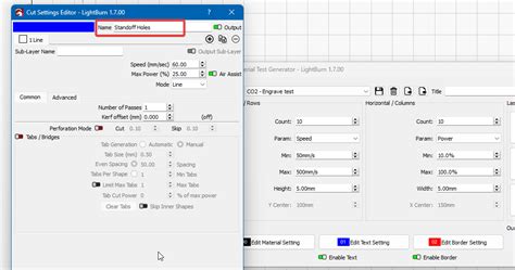 Material Test Bug Lightburn Software Questions Lightburn Software Forum