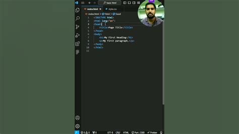 Html Course Part 1 Html Introduction Html Htmltutorial Shorts
