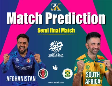 Betting Tips For The T20 World Cup Semifinal Afghanistan Vs South