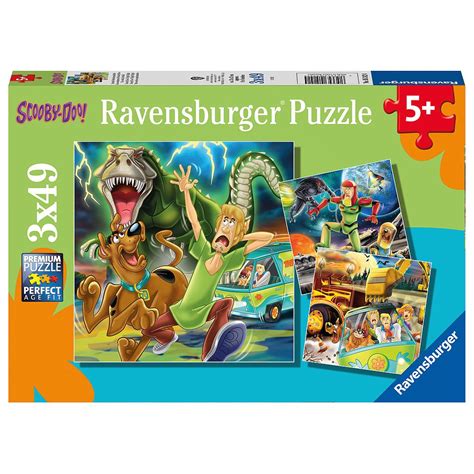 Ravenburgeri Puzzle 3x49 Pc Scooby Doo Insplay