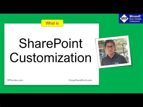 SharePoint Customization SharePoint Customization Options SharePoint Modern Site