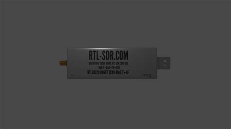Rtl Sdr V3 Usb Dongle Software Defined Radio Sdr 3d Model Turbosquid 2120265