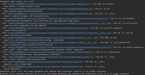 does not work on python3 10 · issue 624 · aio libs aiomysql · github