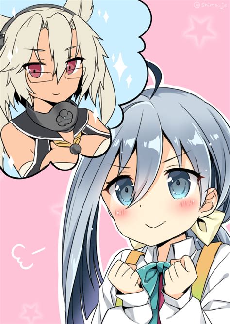 Safebooru 2girls Artist Request Blush Kantai Collection Kiyoshimo