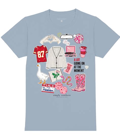 Simply Southern Preppy Stickers T Shirt
