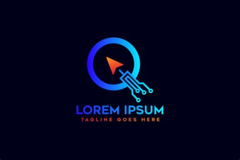 Tech Circuit Logo Template Graphic By SVG Moon Creative Fabrica